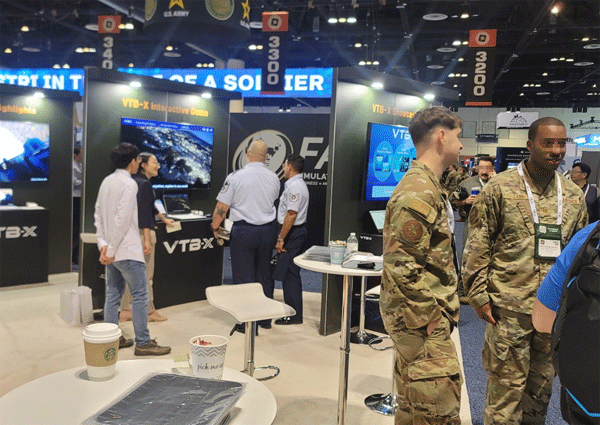 네비웍스,미국 I/ITSEC 2024서 'AI 전투체계' 기술 홍보